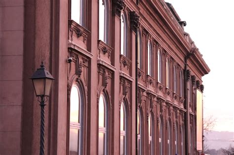 Premium Photo Pink Building