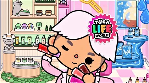 WОw New Glossy Furniture Pack Skincare Makeup Toca Boca New