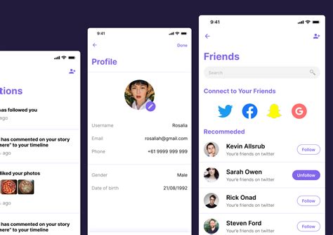 Dating App Ui Kit For Flutter Mobile Application By Dhiwise