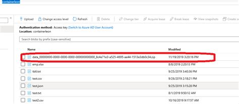 How To Create A Zip File From Azure Blob Storage Container Files Using Pipeline Stack Overflow