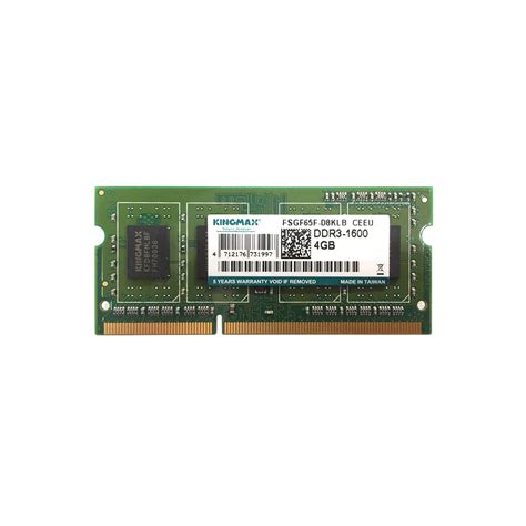 Ram Laptop Ddr3 4gb 1600mhz Kingmax Sài Gòn Computer