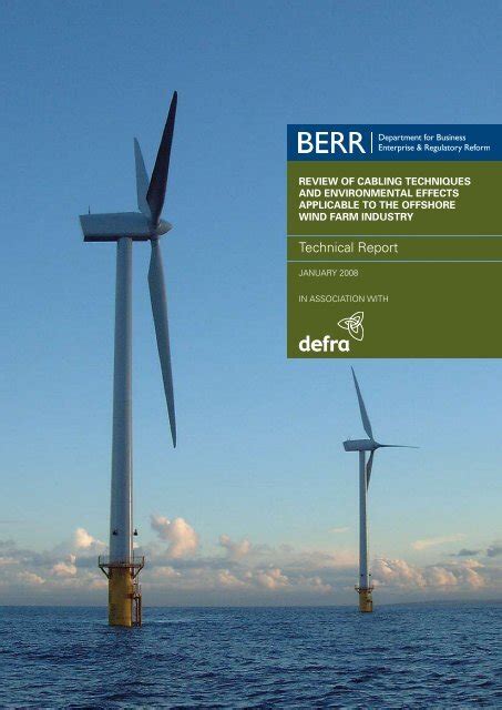 Review Of Cabling Techniques And Environmental Effects Applicable