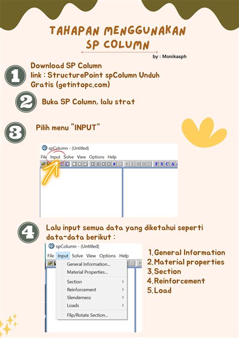 tutorial dasar sp column