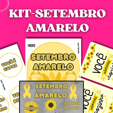 Kit Setembro Amarelo Educa Market