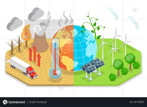 Best Greenhouse Effect Illustration Download In Png And Vector Format