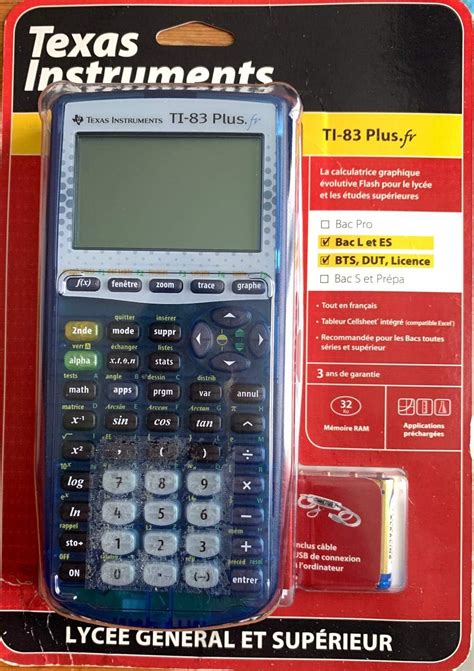 Texas Instruments Ti 83 Plus Fr Graphing Calculator Amazon It Office Products