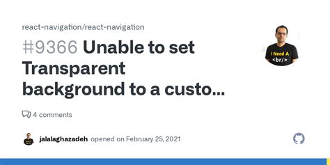 Unable To Set Transparent Background To A Custom TabBar Issue React Navigation React