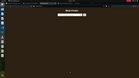 Finished Meal Finder Project Muhammad Fuzail Posted On The Topic