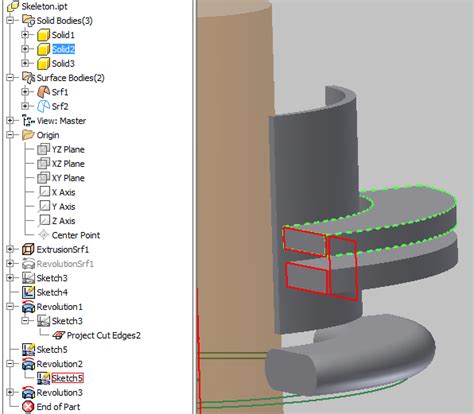 autodesk inventor multi body concept without dimentions