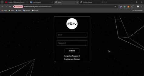 Hashim Malik On Linkedin New Modern Animated Form With Html And Css