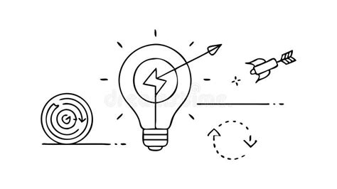 Idea Strategy Target Focused Innovation Vector Design Generative Ai