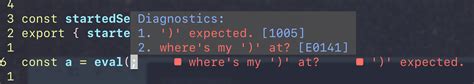Allow Turning Off Syntax Error Diagnostics Issue Quick Lint