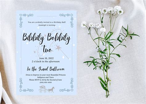 Bibbity Bobbity Two - Etsy