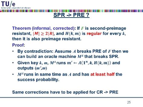 Cryptographic Hash Functions Part I Cryptography 1 Andreas