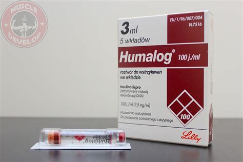 Lilly Humalog 3ml Insulin Cartridge Hgh Peptides And Insulin Products Muscle Develop