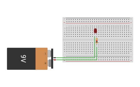 Circuit Design Led Tinkercad