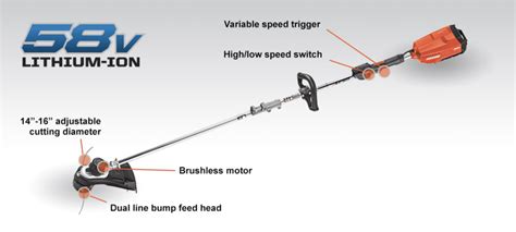 Echo CDST 58V2AH Cordless Trimmer With 2AH Battery Charger