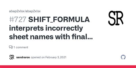 shift formula interprets incorrectly sheet names with final digit and lower case e g sheet1