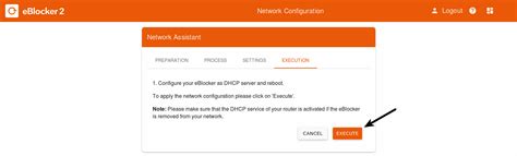 Eblocker Individual Network Setting