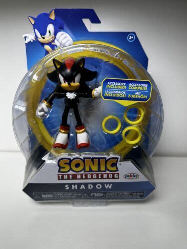 Jakks Pacific Sonic The Hedgehog 4 Shadow With Super Ring Wave 1