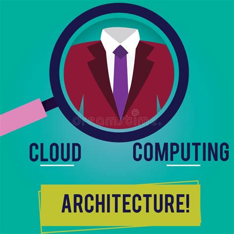 Conceptual Hand Writing Showing Cloud Computing Architecture Business