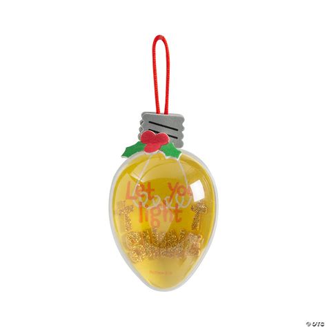 Shine Your Light Ornament Craft Kit Makes 12 Oriental Trading