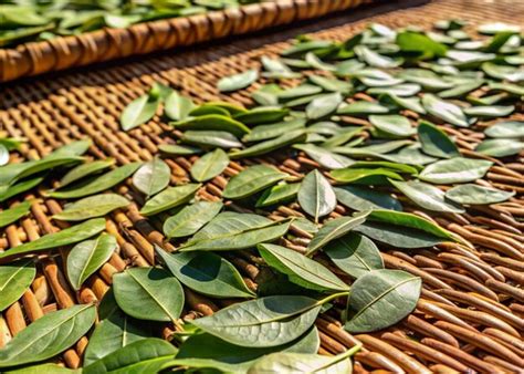 Coca Plant Cultivation From Leaf To Harvest In Lush Terraced Fields