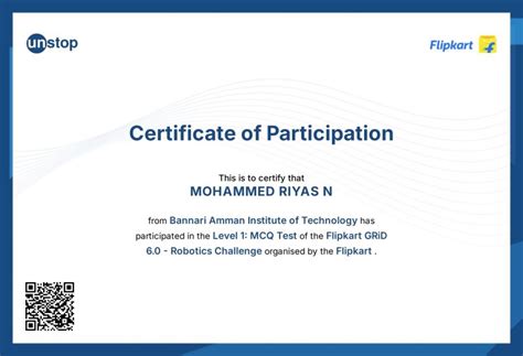 Mohammed Riyas N On Linkedin Flipkartgrid Robotics Bit