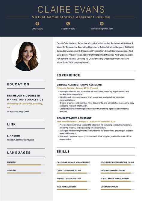 12 Virtual Assistant Resume Examples And Guide For 2026