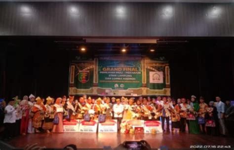 Pemenang Muli Mekhanai Lampung Etnik 2022 Melaju Ke Tingkat Nasional Bangkitlahcom