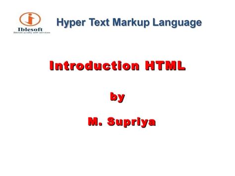 Html Ppt Ppt