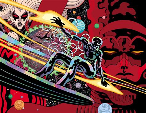 Traddblog 2 Silver Surfer Comic Comic Art Silver Surfer