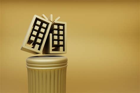 Premium Photo Beautiful Abstract Illustrations Golden Economic Crisis