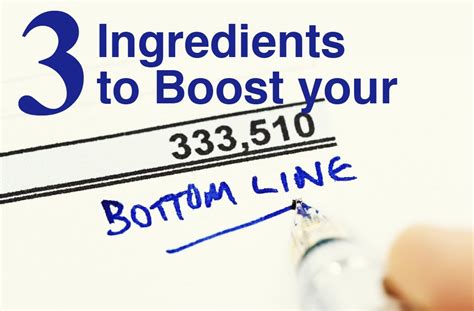 Boost Your Bottom Line