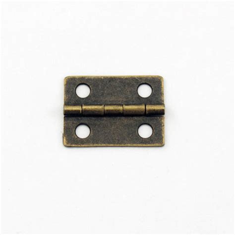 Antique Brass Hinges Small Box Hardware