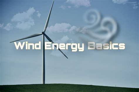 wind energy basics chapter 8