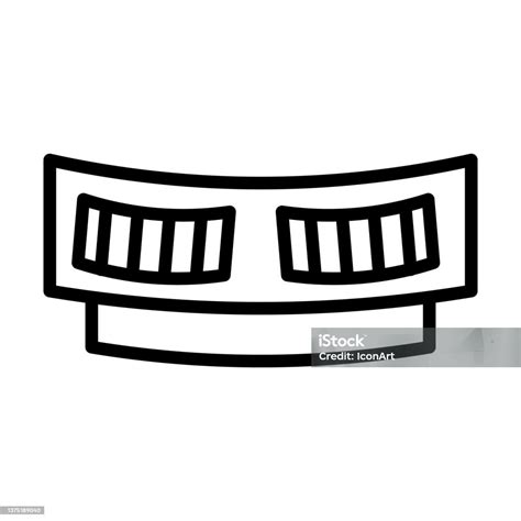 자동차 부품 컬렉션에서 자동차 카울 아이콘 흰색 배경에 격리 된 얇은 선형 자동차 카울 자동 자동차 윤곽 아이콘 라인 벡터 자동차 카울 기호 웹 및 모바일 기호 0명에 대한