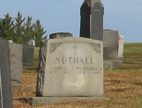Wilhelmina A “minnie” Sauter Nuthall 1878 1959 Find A Grave Memorial