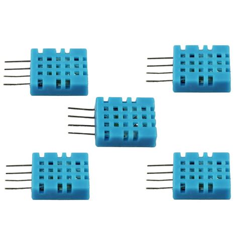 Com Four® 5x Dht11 Digitaler Sensor Feuchtigkeit And Temperatur Sensor