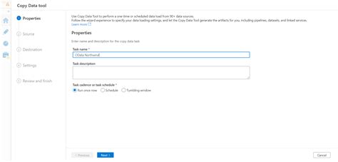 importing data from odata apis using azure data factory