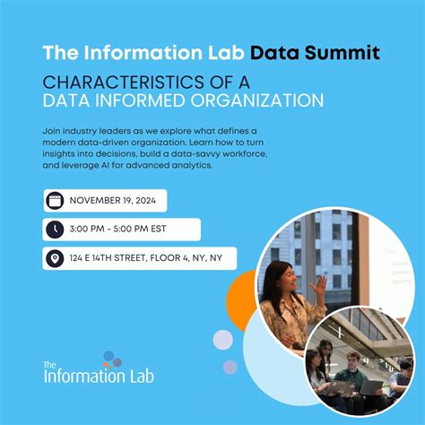 The Information Lab Us On Linkedin Datasummit Dataleadership Businessintelligence