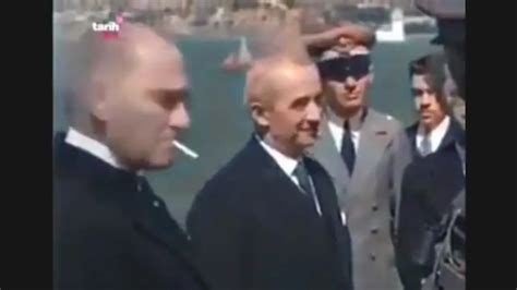 ویدئو گفتگوی رضاخان و مصطفی کمال پاشا آتاتورک؛ سال 1313 خورشیدی