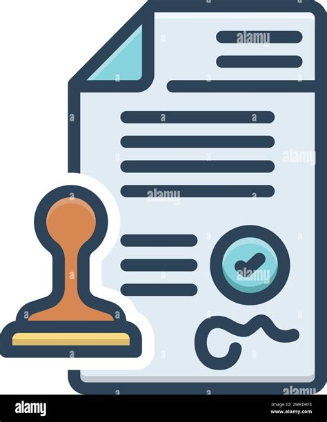 Icon For Assumptionpermit Stock Vector Image And Art Alamy