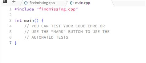 Solved C LANGUAGE PLEASE Find The Missing Number Chegg