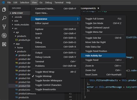 Visual Studio Code Activity Bar Completely Missing Version Stack Overflow