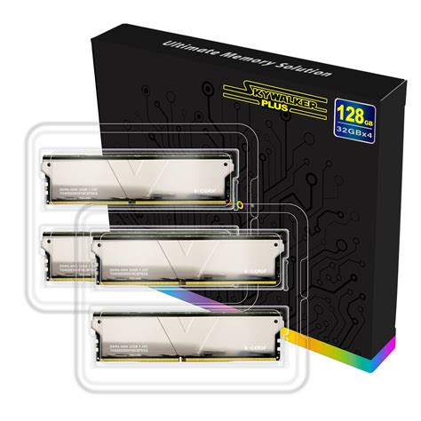 Ddr4 64gb Cuádruple Skywalker Plus U Dimm Memoria De Overclock