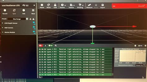 realsense l515 camera datastream pulsing issue · issue 11839