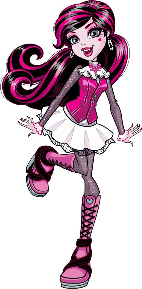 New Profile Art Monster High Draculaura Clipart Large Size Png