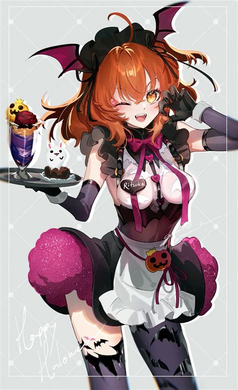 いのぶた on Twitter RT galibooon ハロウィンはヴァンパイアメイドぐだちゃん描いて良いと風の噂で