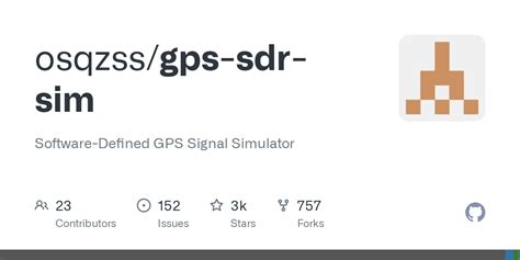 GitHub Osqzss Gps Sdr Sim Software Defined GPS Signal Simulator